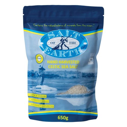 Salt Of The Earth Celtic Sea Salt 650g – Westside Supps